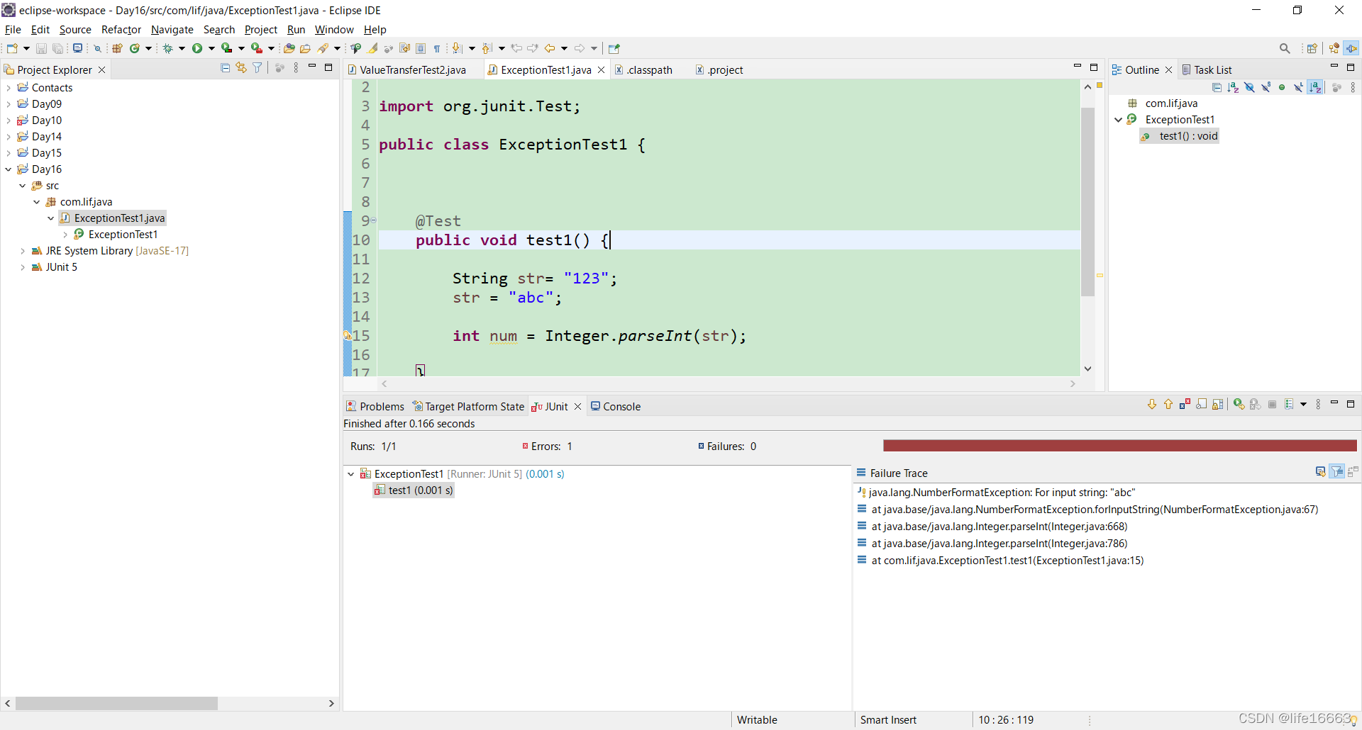 eclipse指定junit报java.lang.NoClassDefFoundError: org/junit/platform ...