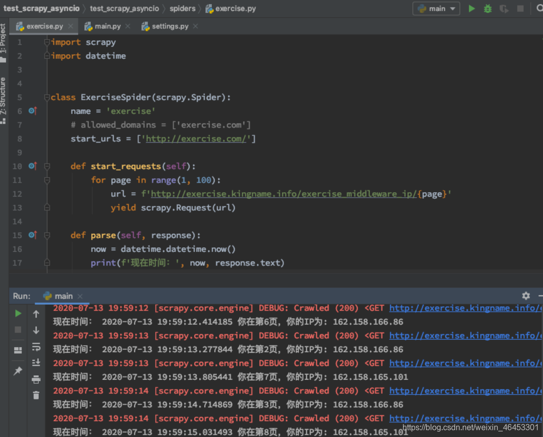 在Scrapy中如何使用aiohttp_scrapy中使用aiothhp-CSDN博客
