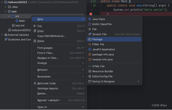 第一个程序：HelloWorld——IDEA 使用_idea的使用及helloworld程序的运行-CSDN博客