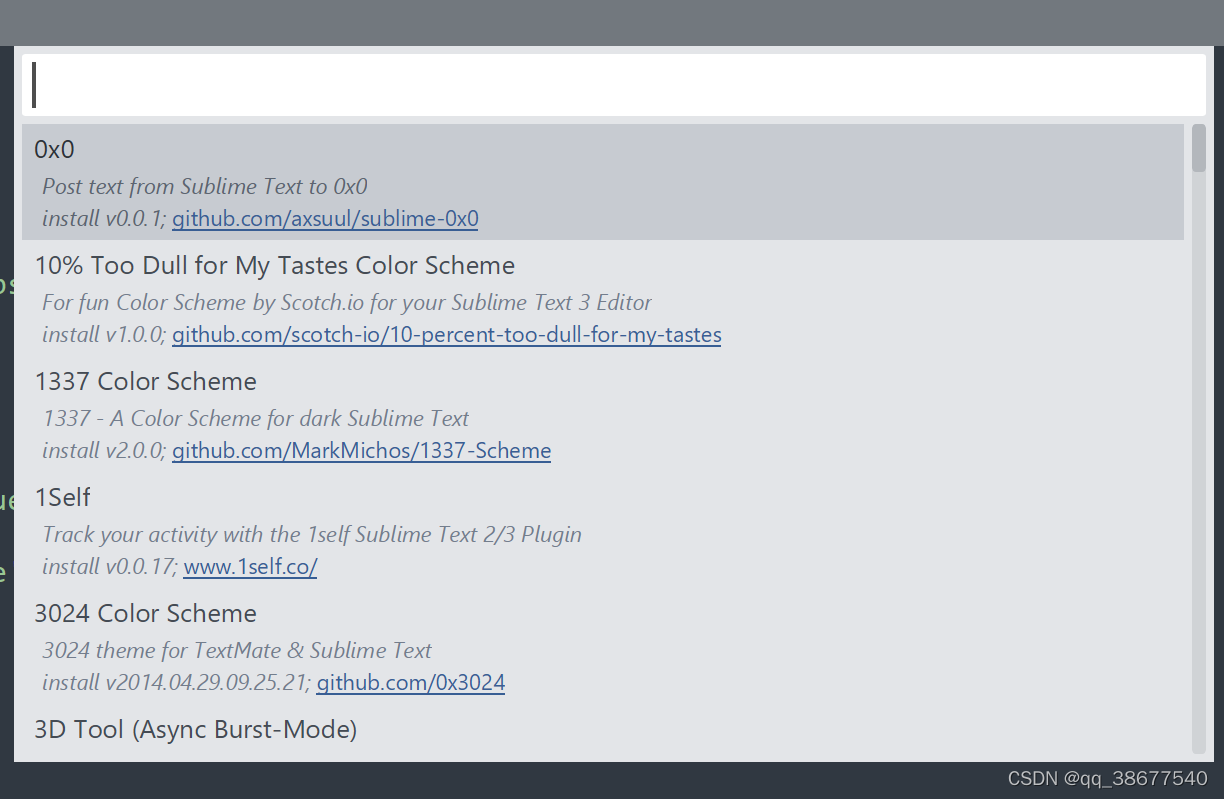 sublime text如何安装插件_subline 插件下载-CSDN博客
