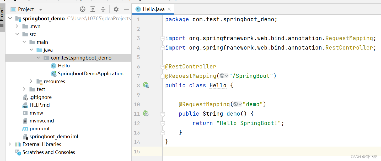 在idea中创建一个SpringBoot模块_idea springboot新建模块 please select at lease-CSDN博客