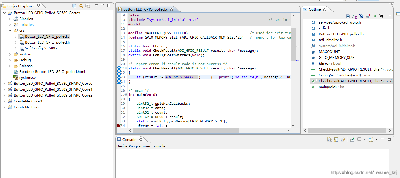 CrossCore Embedded Studio——Perspectives & Views in CCES（六）_views和perspectives-CSDN博客