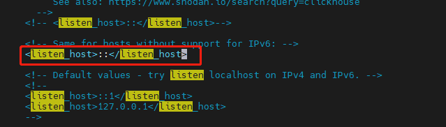 clickhouse-client连接报错_listen [::]:8123 failed: poco::exception. code: 10-CSDN博客