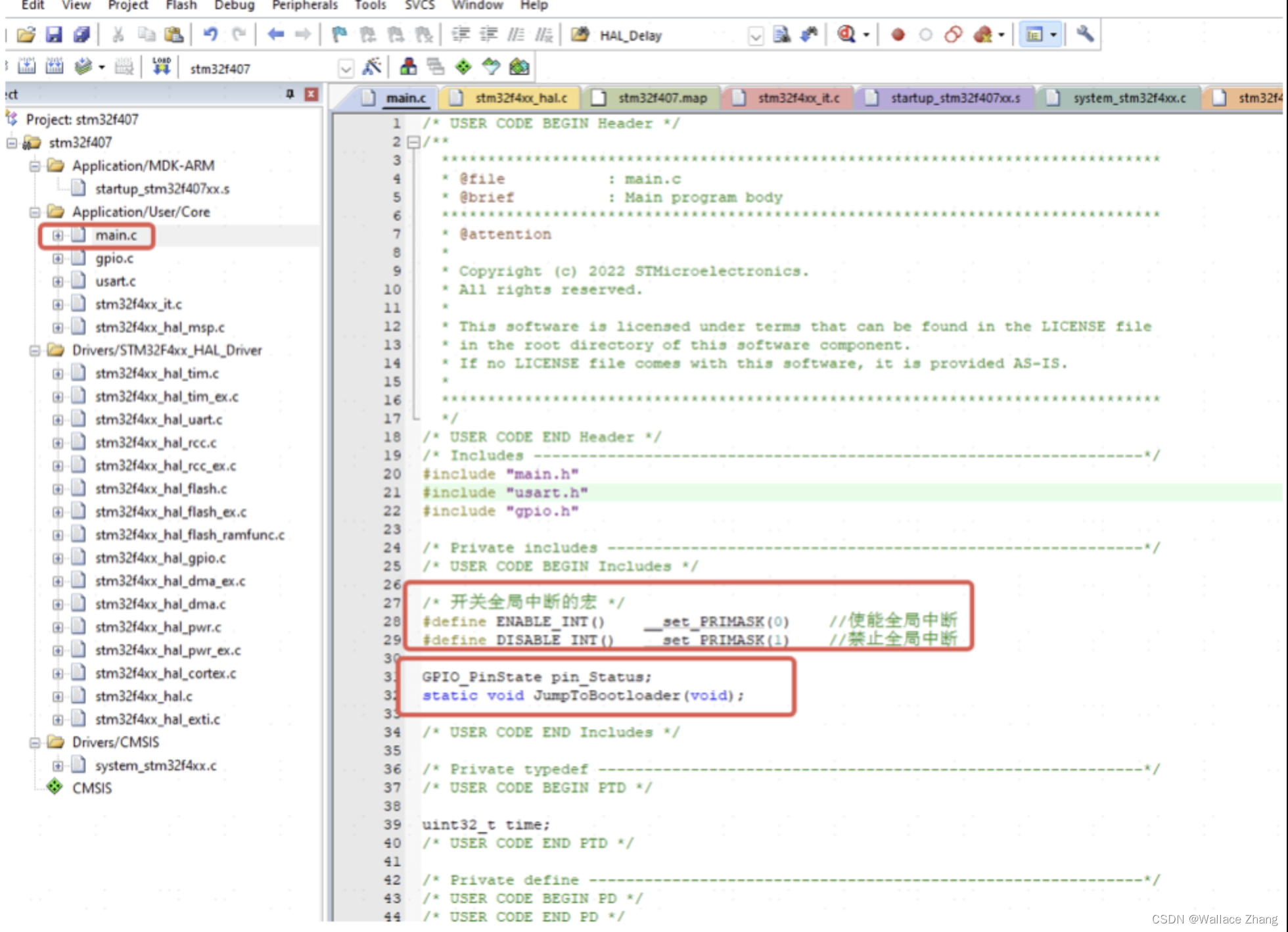 IAP-Bootloader | 基于STM32F407+STM32CubeMX - 通过按钮实现Bootloader程序与APP程序互相切换 ...