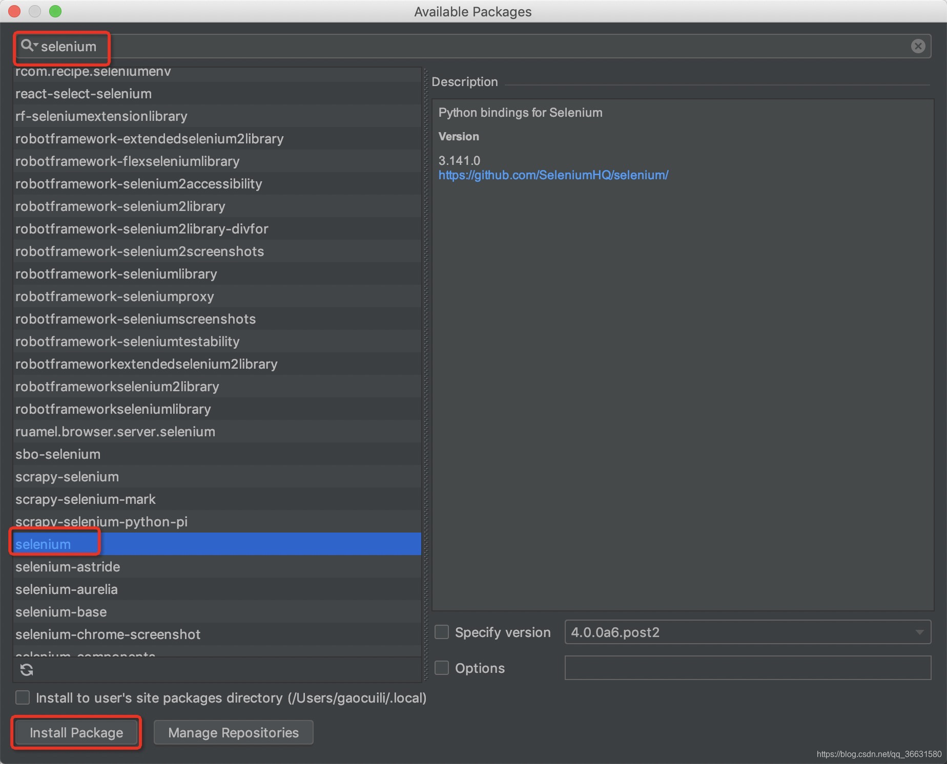 selenium（1）： Mac下安装和配置selenium_mac如何安装selenium-CSDN博客