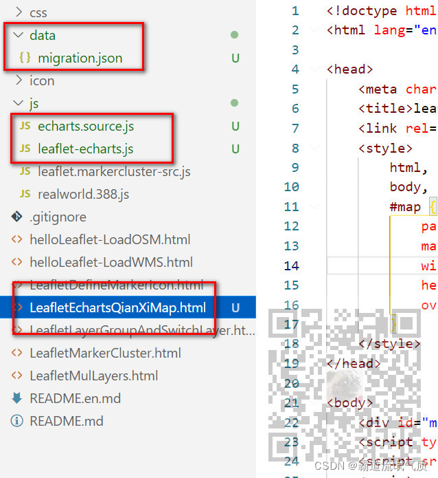 Leaflet中使用leaflet-echarts插件实现Echarts的Migration迁徙图_js leaflet+echarts实现迁徙图-CSDN博客