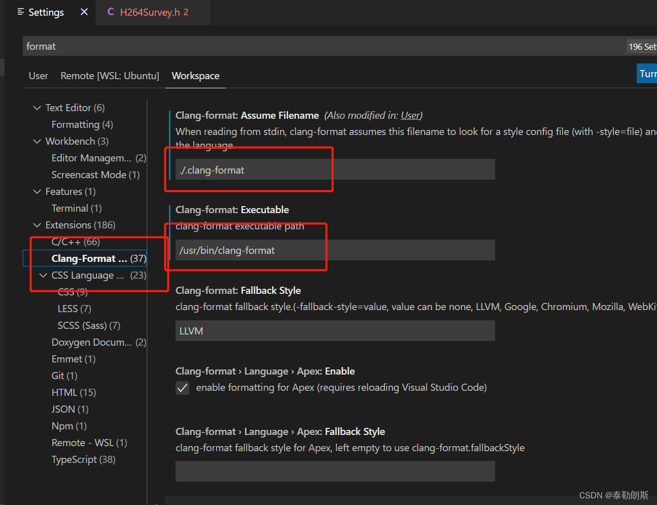 Vscode 设置clang-format_vscode clang format-CSDN博客