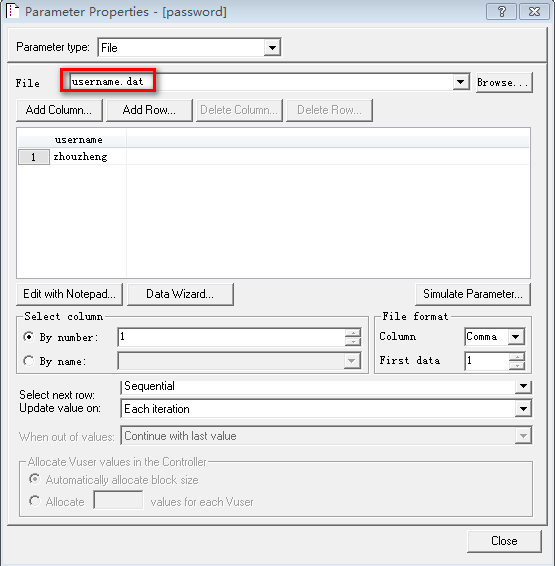 Loadrunner参数化设置_loadrunner itemdata-CSDN博客