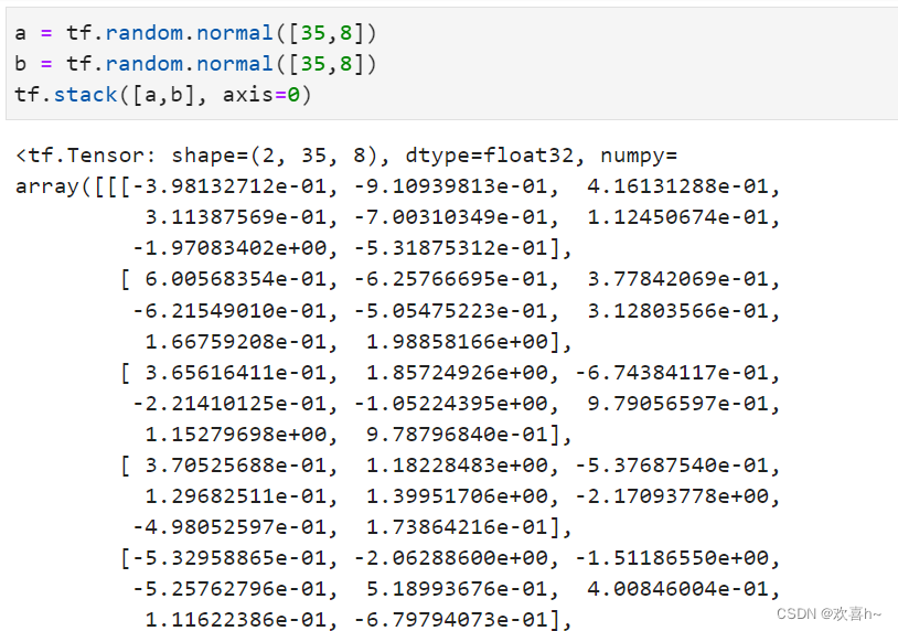 TensorFlow2.0深度学习（五）TensorFlow进阶_多个tensor在新维度融合-CSDN博客