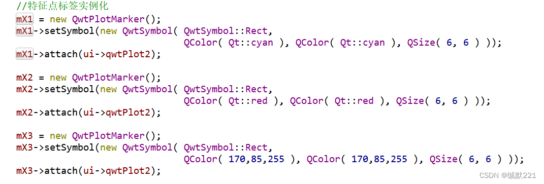qwt绘制波形曲线，设置特征点标签。_qwtplotmarker-CSDN博客