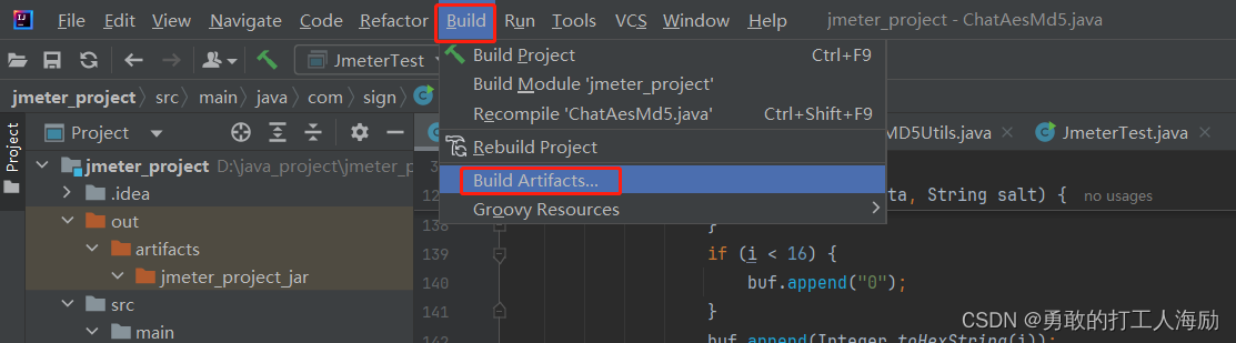 用idea将java文件打成jar包_idea如何将java文件打包成jar-CSDN博客