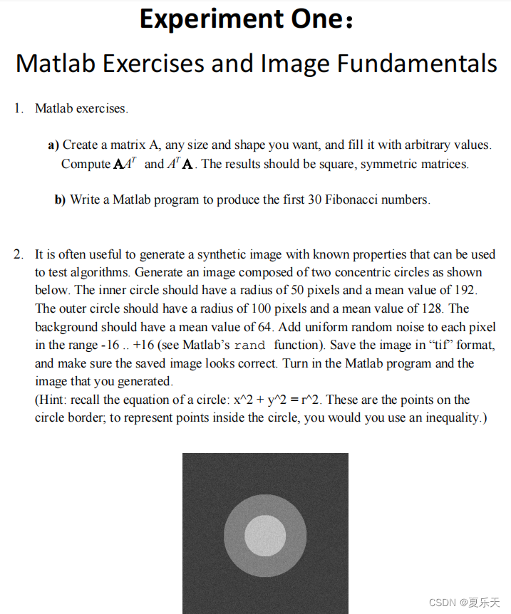 【数字图像处理实验】Matlab Exercises and Image Fundamentals（内含遇到的gray.m的报错问题）_matlab相机标定报错图片尺寸不同-CSDN博客