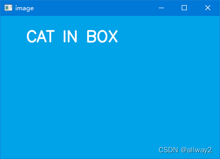Python OpenCV putText() 在图像中放置文本-CSDN博客