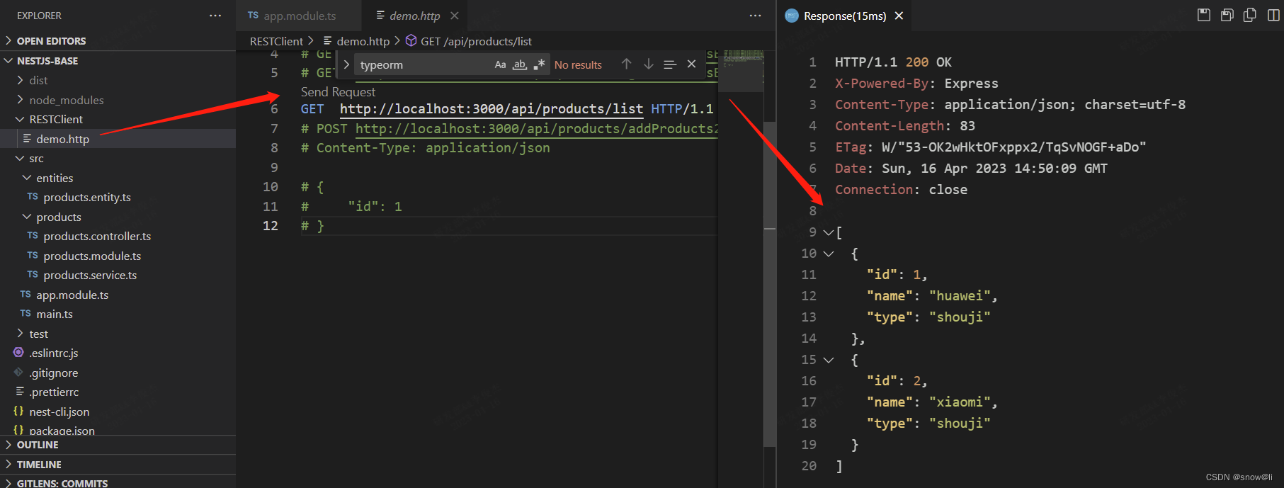 NodeJS-NestJS：TypeORM 连接mysql数据库，增删改查_nestjs mysql-CSDN博客