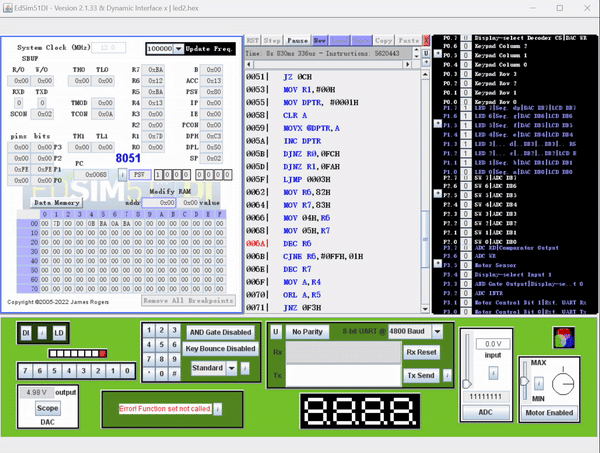 基于SDCC和Edsim51的代码仿真_runsdcc-CSDN博客