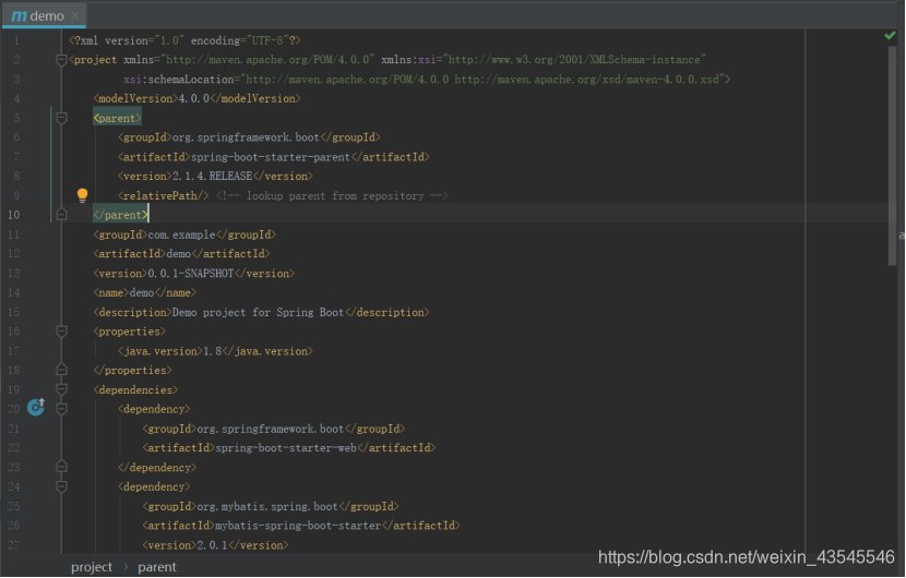 SpringBoot+Mybatis+Mysql框架学习_springboot,mybatis,mysql-CSDN博客