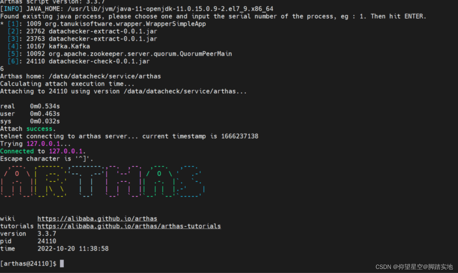 Arthas usage and flame diagram - Programmer Sought