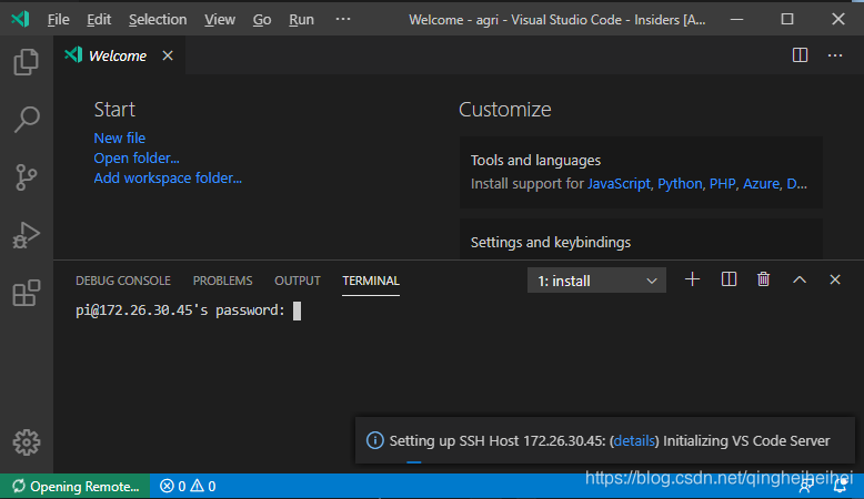 VSCode远程SSH登录编程_failed to find a non-windows ssh installed. passwo-CSDN博客