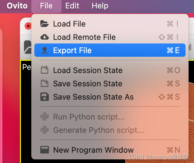 lammps教程：ovito转换data文件格式的方法_lammps轨迹文件转data-CSDN博客