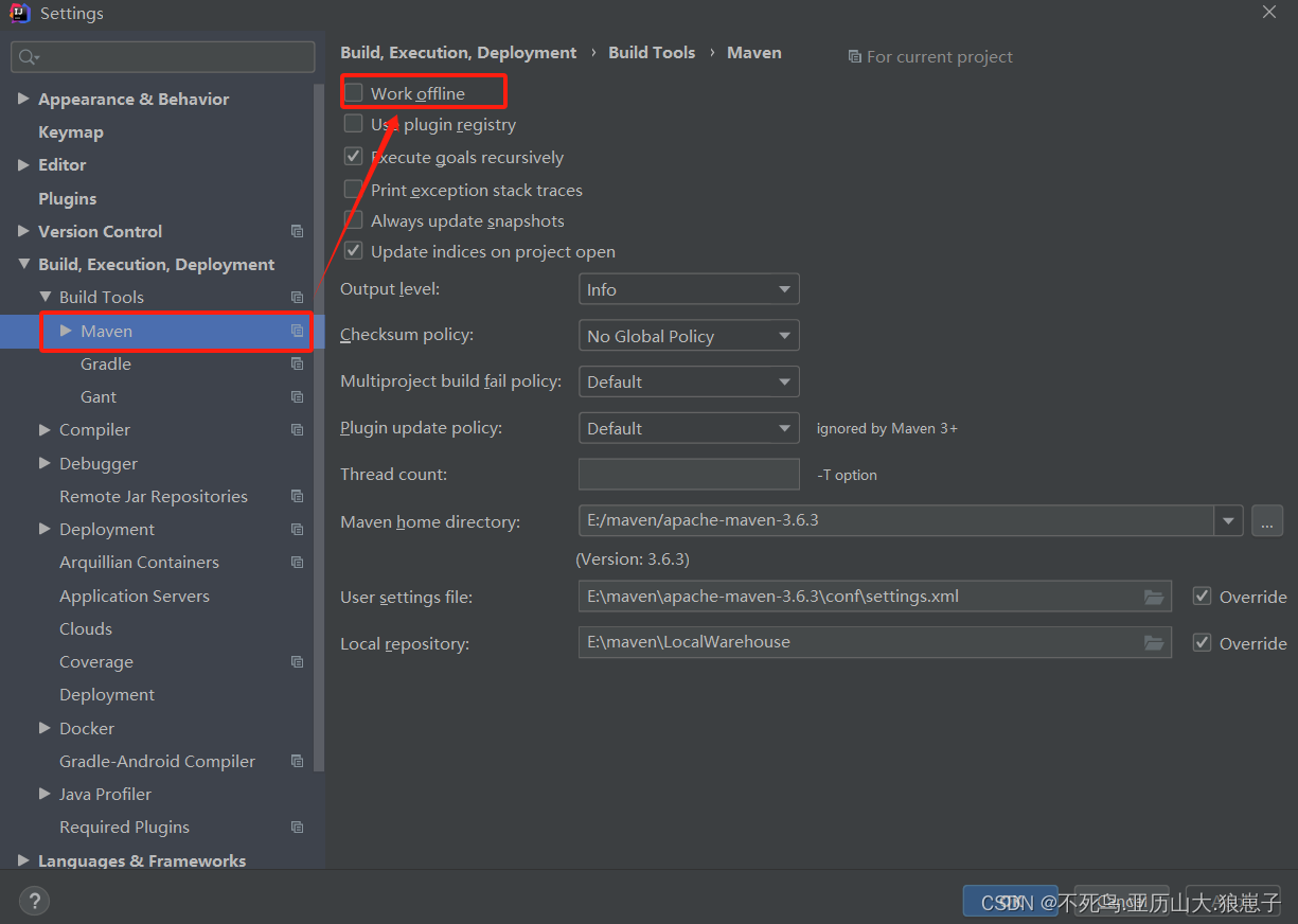 Cannot access nexus-aliyun (http://maven.aliyun.com/nexus/content/groups/public) in offline mode ...