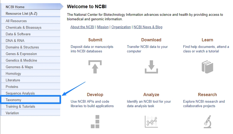 NCBI生物分类数据库（Taxonomy）_ncbi taxonomy-CSDN博客