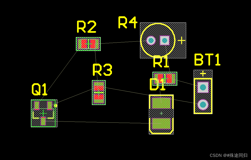 AD09 PCB连线 白色网格_ad走线有白色框-CSDN博客