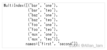 如何取消和设置MultiIndex（pandas）_python multiindex-CSDN博客