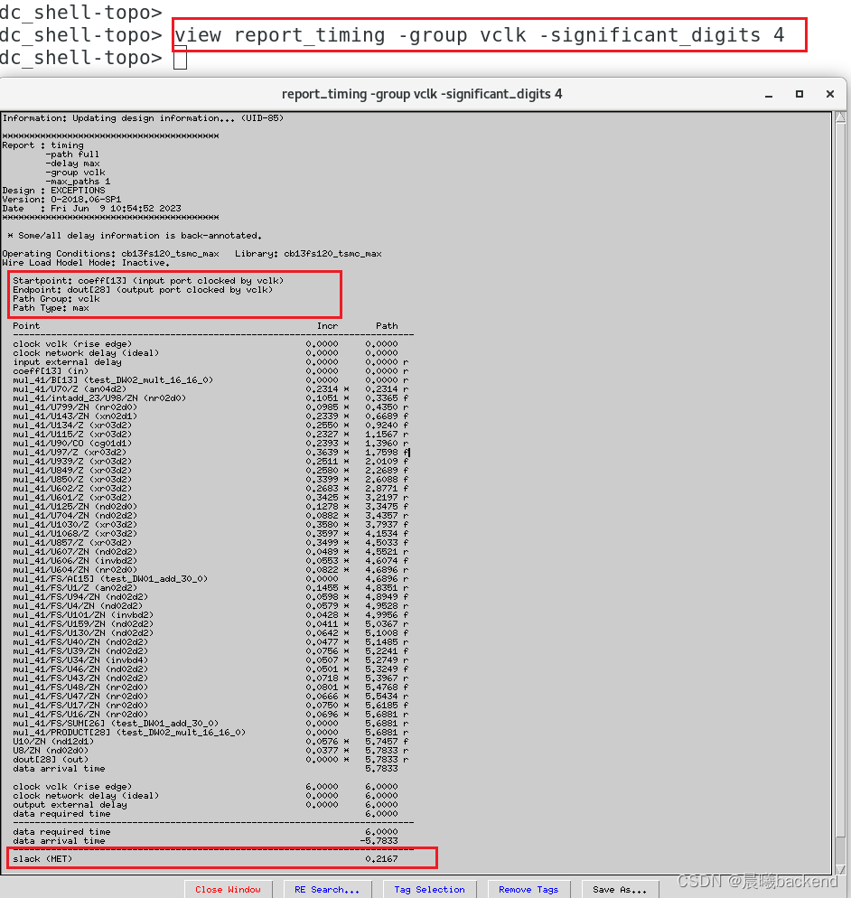 DC LAB8 & SDC约束 & 四种时序路径分析_in2reg timing report-CSDN博客