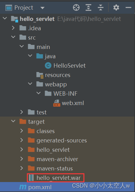 使用Maven实现第一个Servlet程序_eclipse写的maven第一个servlet-CSDN博客