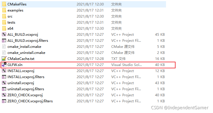 openGL 学习笔记一:环境配置 vs2022_glfw 3.3.4-CSDN博客