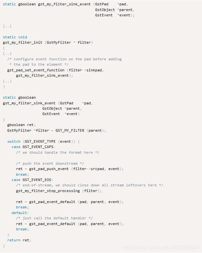 GStreamer学习五（事件GstEvent）_gstreamer的event-CSDN博客