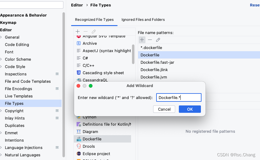 配置 IDEA 识别自定义规则的 Dockerfile 文件_dockerfile idea格式-CSDN博客