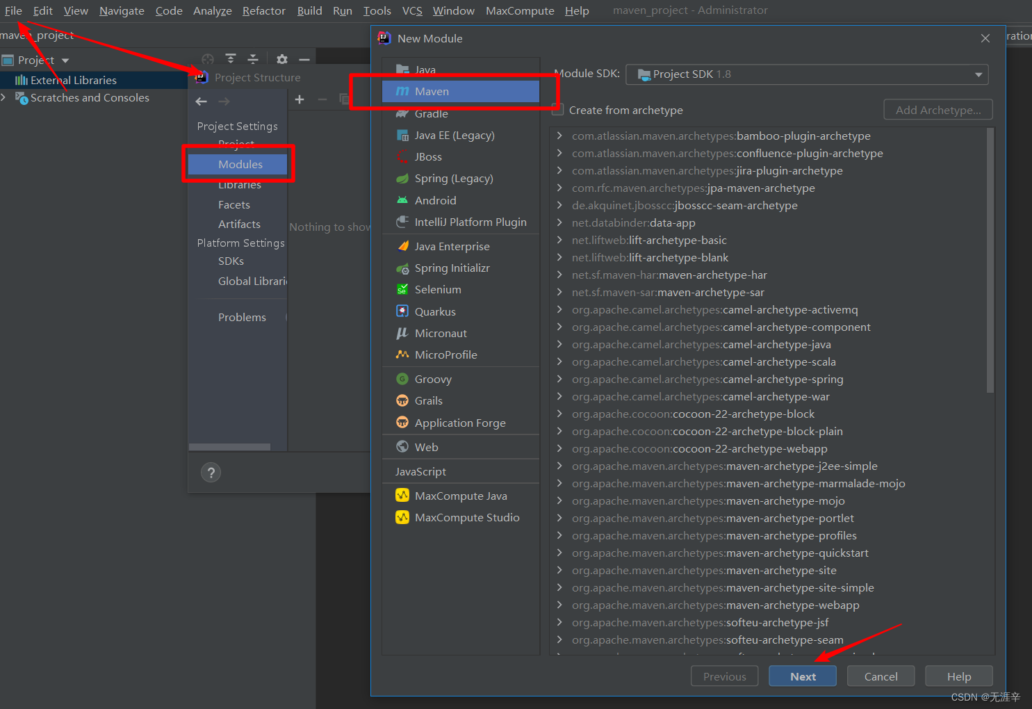 IDEA创建maven项目_idea新建maven项目-CSDN博客