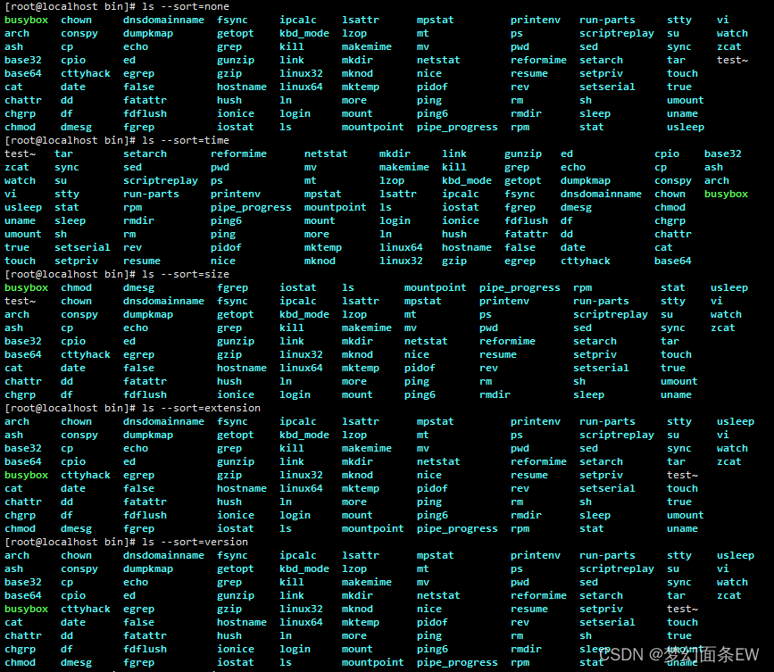 【busybox记录】【shell指令】ls_busybox ls-CSDN博客