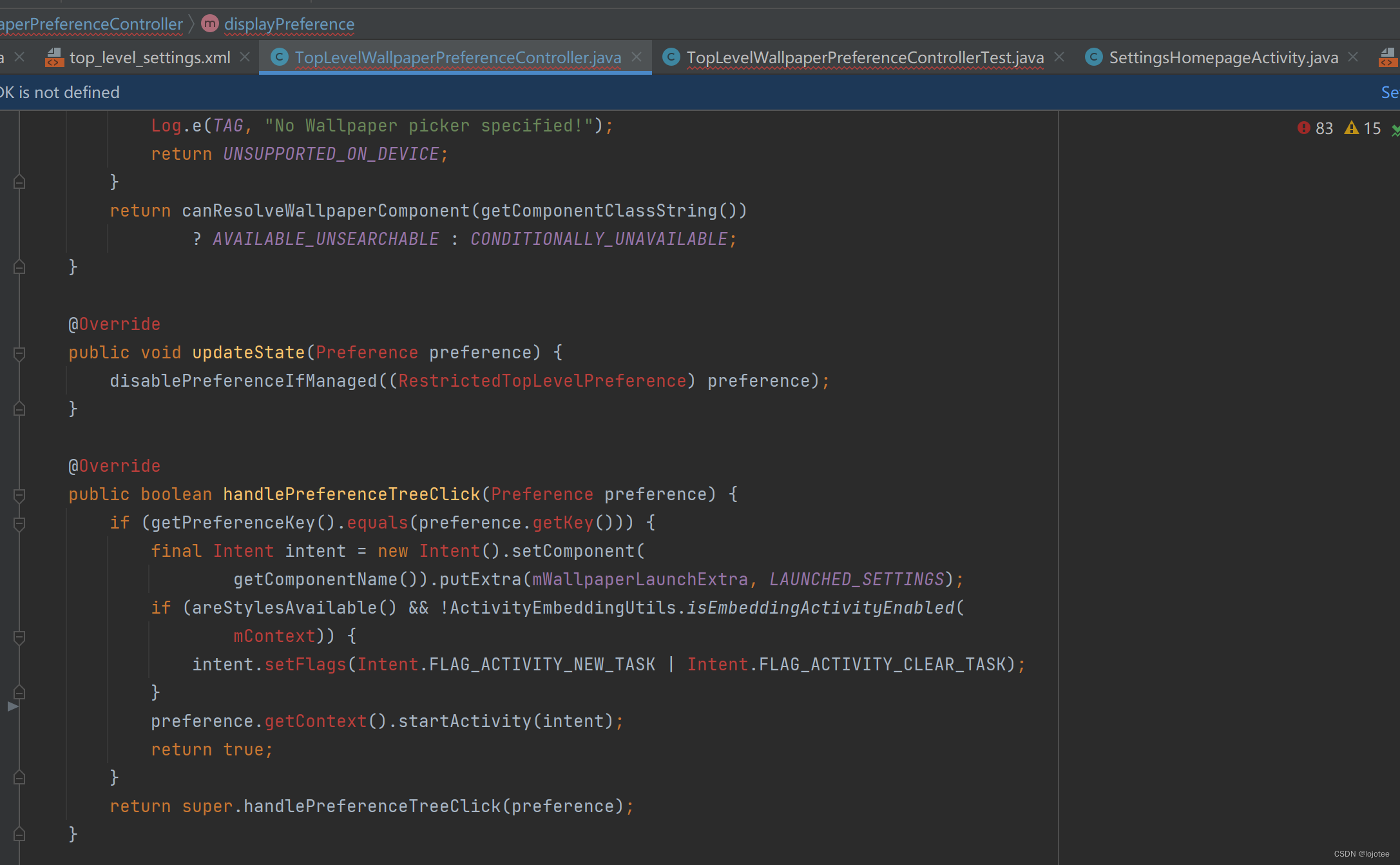 Android 13 Settings的壁纸里面添加选项_android 怎么在google wallpaper中添加icon style项-CSDN博客