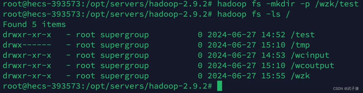 Hadoop-08-HDFS集群 基础知识 命令行上机实操 hadoop fs 分布式文件系统 读写原理 读流程与写流程 基本语法上传下载拷贝移动文件...-CSDN博客