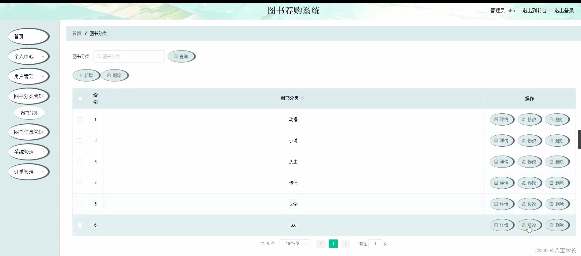 springboot毕设项目图书荐购系统2l5rg（java+VUE+Mybatis+Maven+Mysql）-CSDN博客
