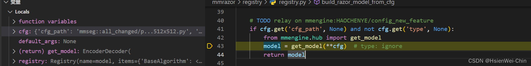 mmrazor蒸馏中的无插入式提取蒸馏位点的方式和跨库调用的使用_pytorch_HsienWei-Chin-DeepSeek技术社区