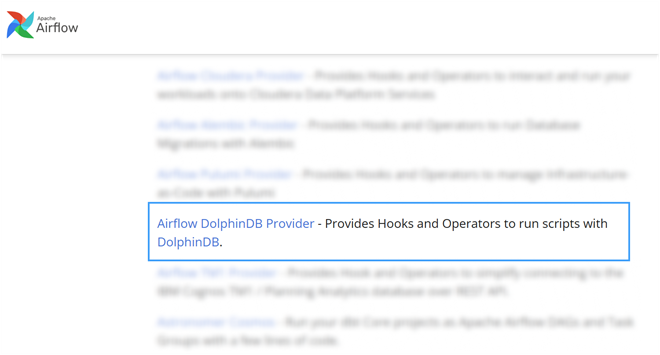 上线 Airflow 官方！DolphinDB 带来数据管理新体验-CSDN博客
