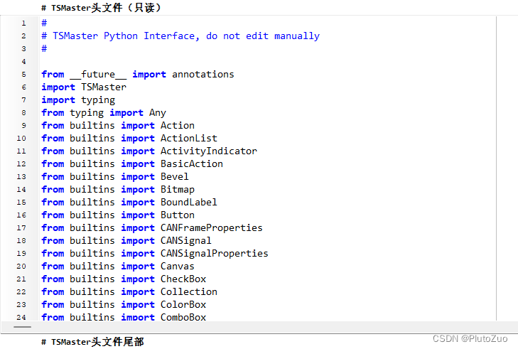 TSMaster Python小程序（MiniProgram）的用法-CSDN博客
