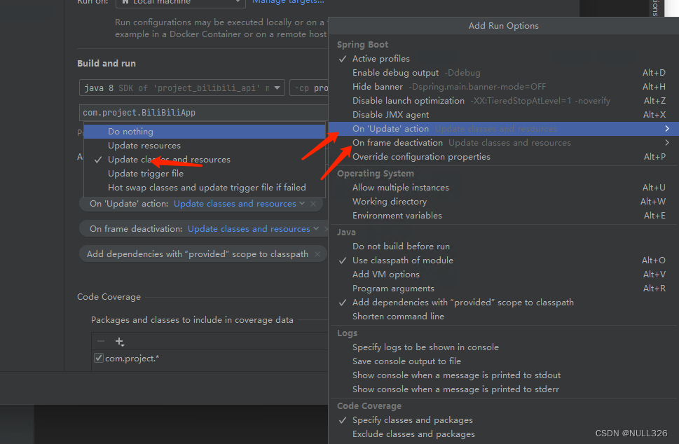 SpringBoot热部署 新版idea找不到Onupdate action_idea找不到on update action-CSDN博客