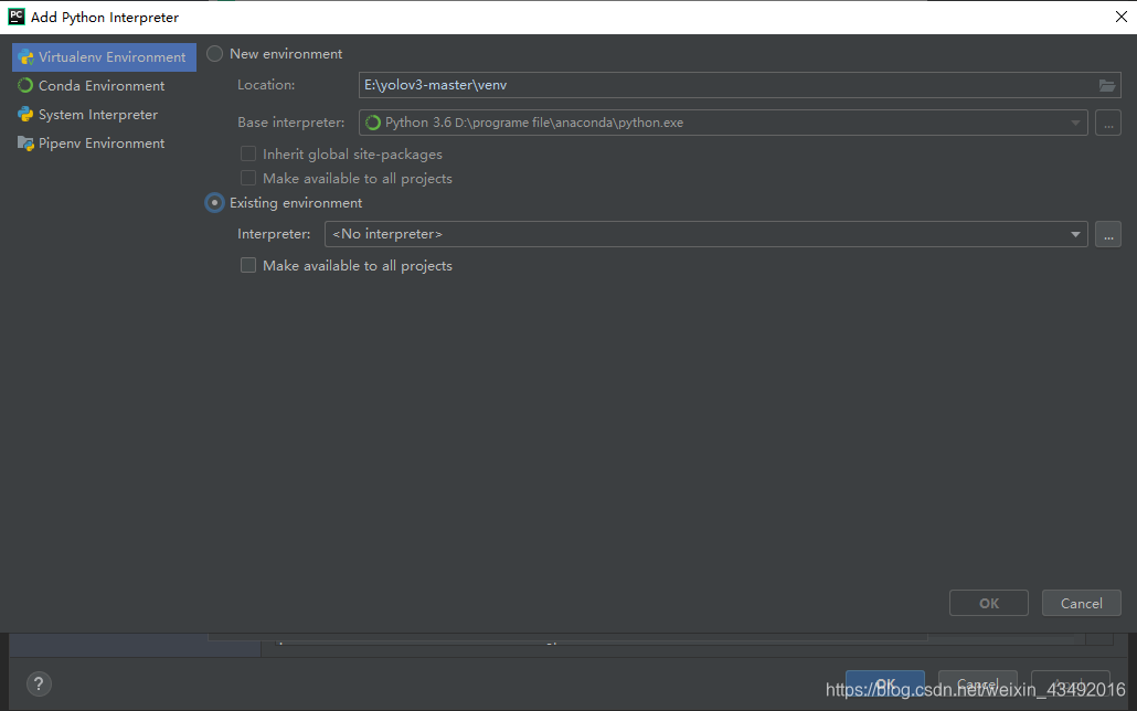 配置Pycharm的interpreter_pycharm interpreter path-CSDN博客