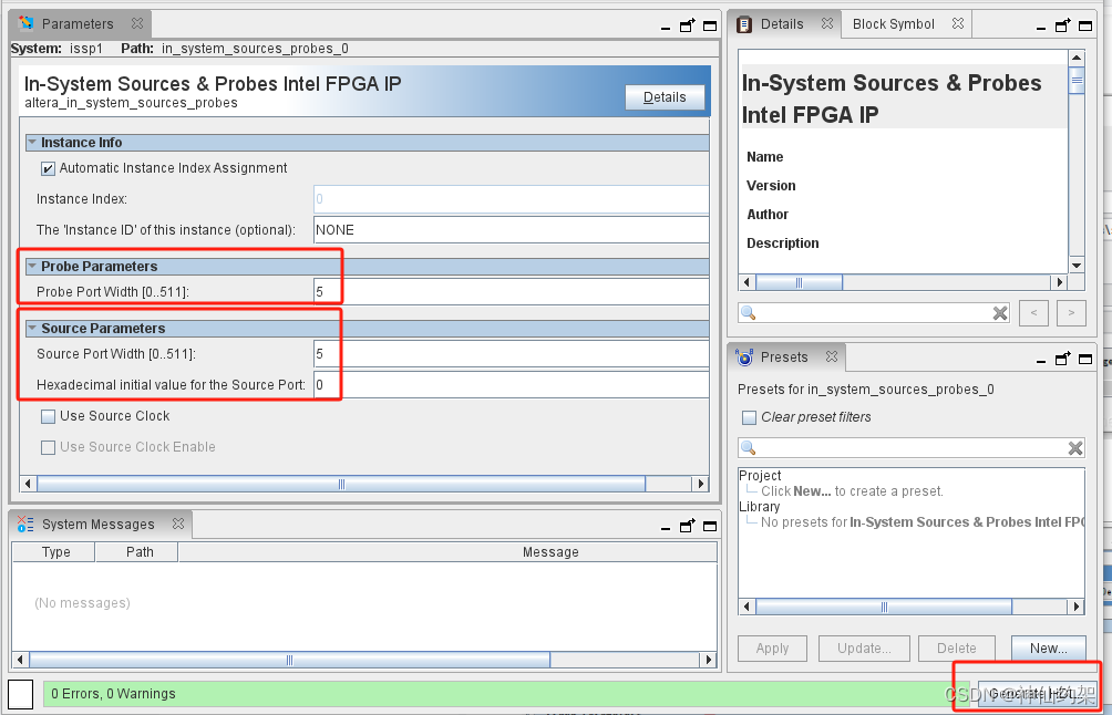 【INTEL（ALTERA）】新版Quartus中虚拟输入输出In-System Sources and Probes Editor(ISSP)调试工具的使用 类似xilinx的VIO ...