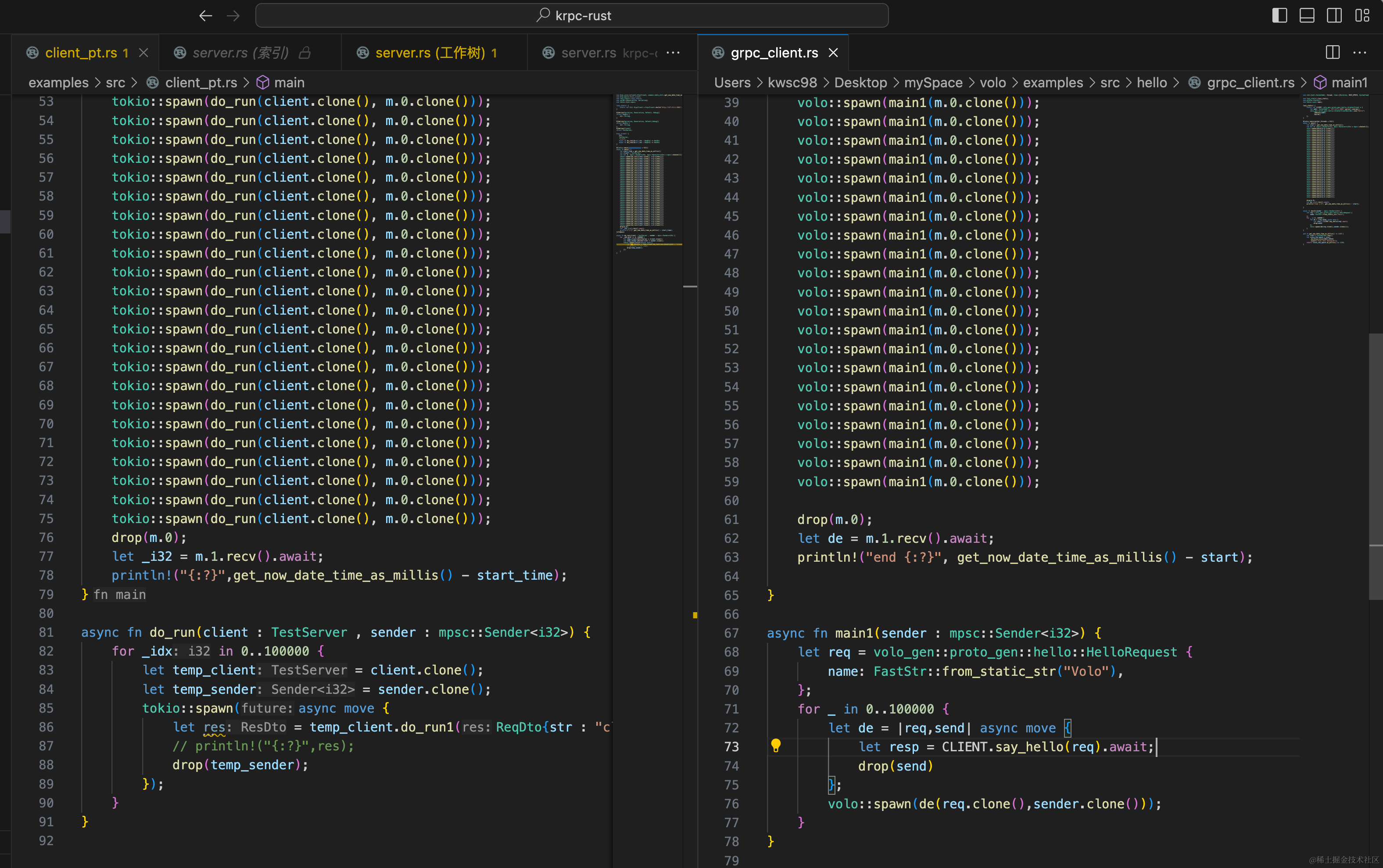 Rust微服务杀手级应用终于来了！一个最像RPC框架的Rust-RPC框架_rust rpc-CSDN博客