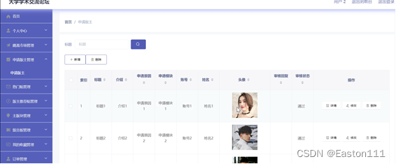 【计算机毕业设计】ssm大学学术交流论坛-CSDN博客