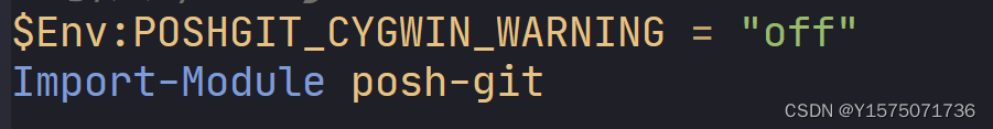 关于“setting $GitPromptSettings.AnsiConsole = $false. posh-git recommends Git for Windows.“ 问题的解决 ...