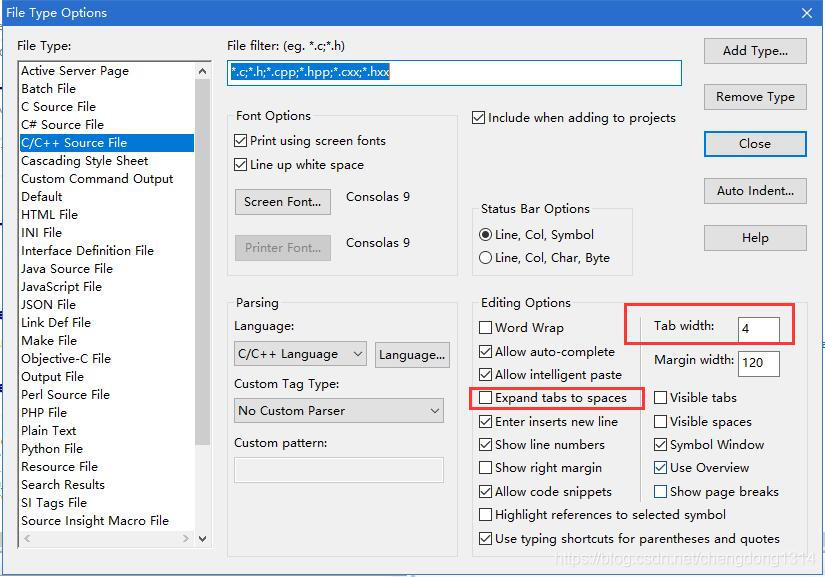 KEIL设置【默认工程配置】安装多个版本下默认打开的程序][KEIL和Source Insight中Tab键设置为4空格代替 解决代码杂乱的问题][前进后退快捷键设置][设置编码]_keil4 ...