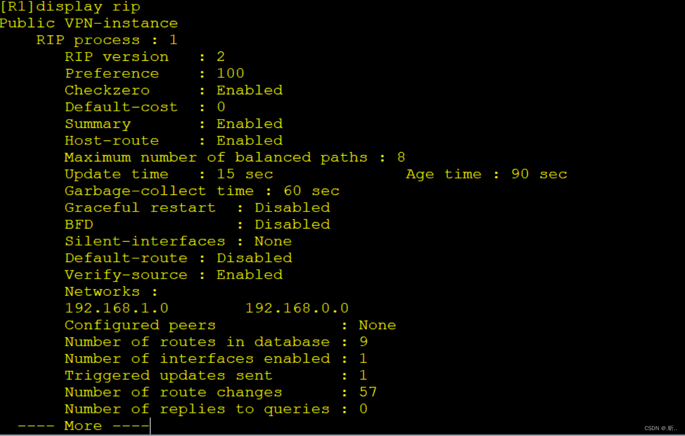 RIP路由配置与网络优化实践-CSDN博客