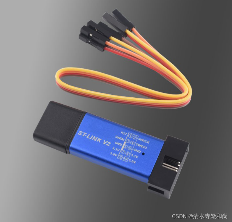 ST-Link V2烧录一直报错的一种可能：外界干扰_stlink v2 出现no target connected-CSDN博客